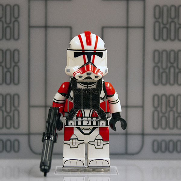 Clone Captain Styles Red - Clone Army Customs - Riserscustoms